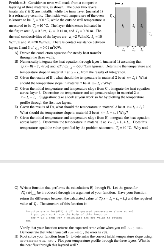 Solved can you solve it ﻿with matlab where you need it ﻿and | Chegg.com