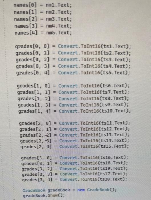 Solved Void Btnaverageclickobject Sender Eventargs E 