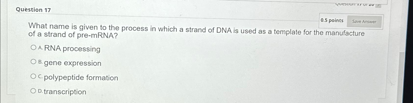 Solved Question 170.5 ﻿pointsWhat name is given to the | Chegg.com