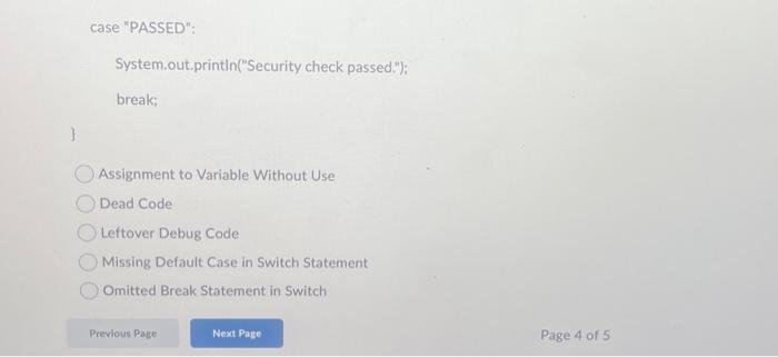 Solved Identify the bad coding practice evident in the code | Chegg.com