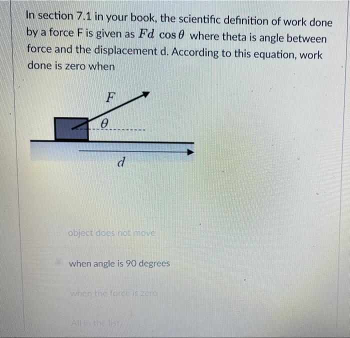 Solved In section 7.1 in your book, the scientific | Chegg.com