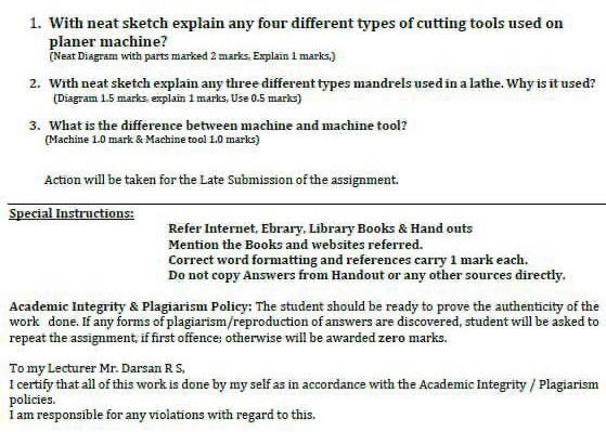 Solved 1. With neat sketch explain any four different types | Chegg.com