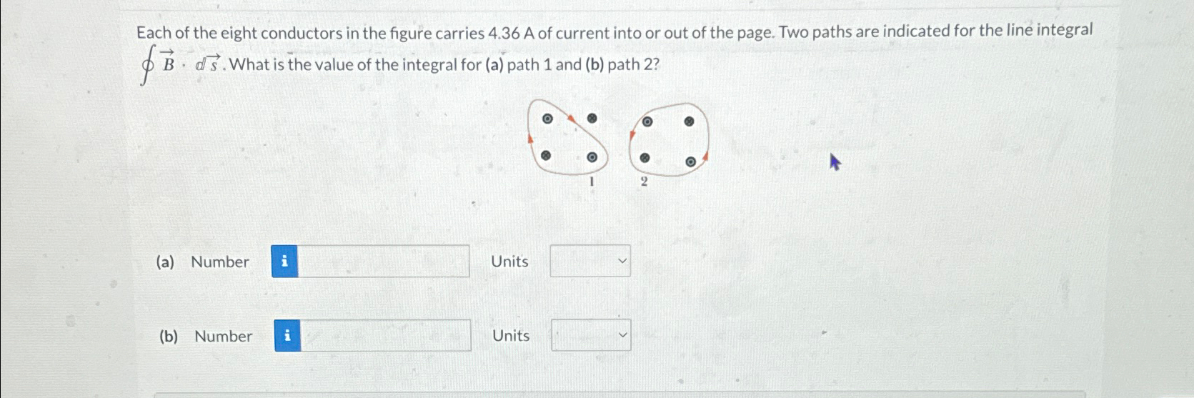 Solved Each of the eight conductors in the figure carries | Chegg.com