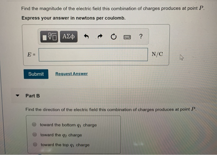 Solved Three negative point charges lie along a line as | Chegg.com