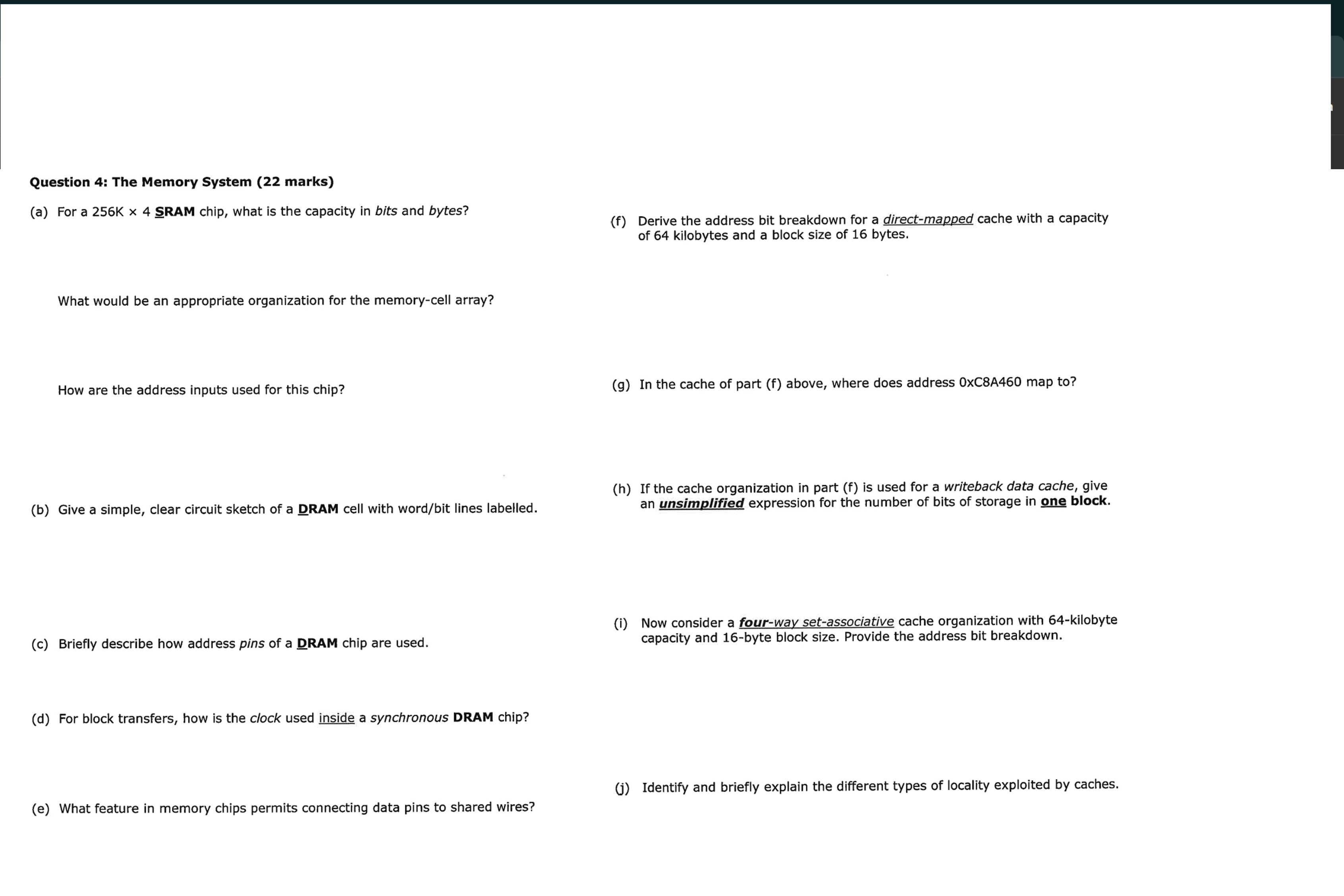 Solved Question in images please answer all parts | Chegg.com