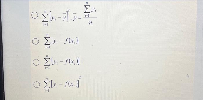 Given (x1,y1),(x2,y2)………(xn,yn) best fitting data to | Chegg.com