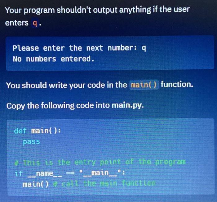 Solved Write a program that asks the user to enter positive | Chegg.com