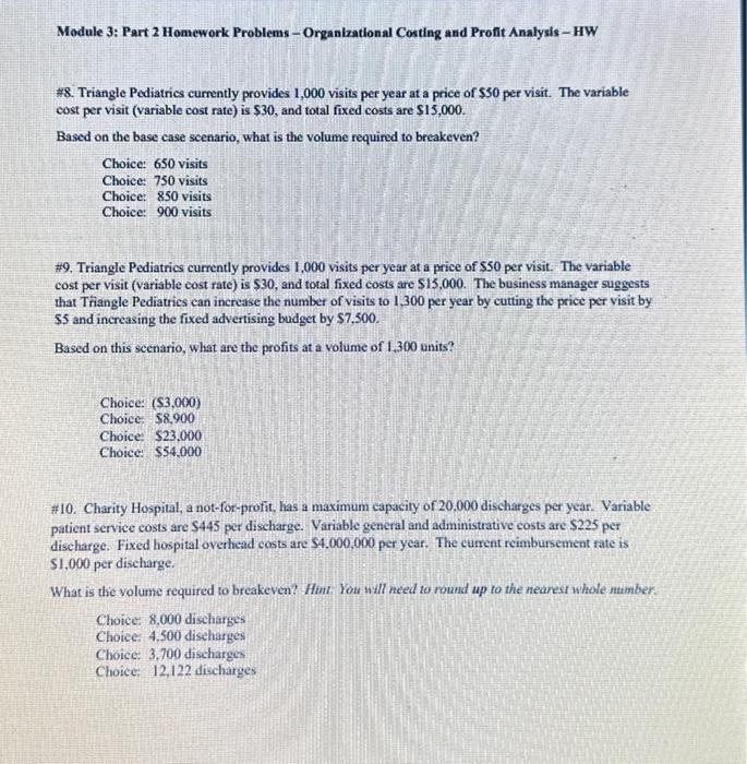Solved \#1. Review the walk-in data presented below. Taxes | Chegg.com