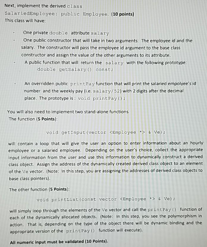 Solved In this lab, you will assign dynamically allocated | Chegg.com