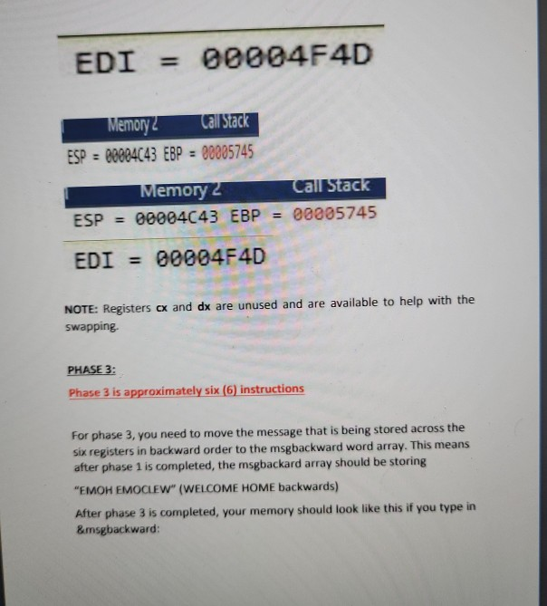 ; Program template .386 model flat, stdcall .stack | Chegg.com