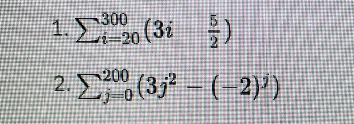 Solved TABLE Some Useful Summation Formulae. Sum Closed Form | Chegg.com Solved TABLE Some Useful Summation Formulae. Sum Closed Form | Chegg.com
