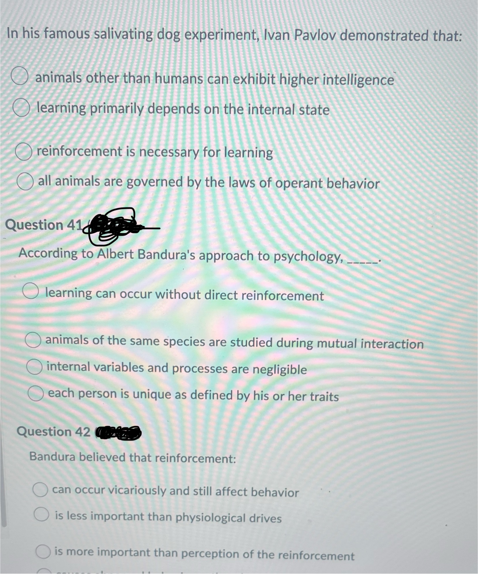 Solved In his famous salivating dog experiment, Ivan Pavlov | Chegg.com