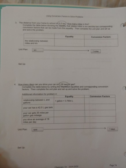 Solved 3 The distance from your home to school s155) How | Chegg.com