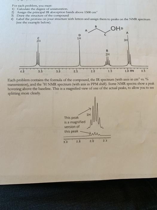 Solved For each problem, you must: 1) Calculate the degree | Chegg.com