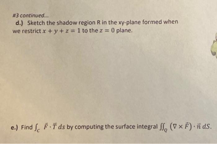 Solved 3.) I Let C be the triangular path that forms the | Chegg.com