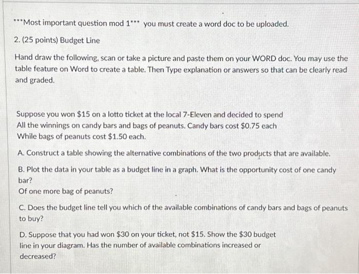 Solved "*Most important question mod 1 "** you must create a | Chegg.com