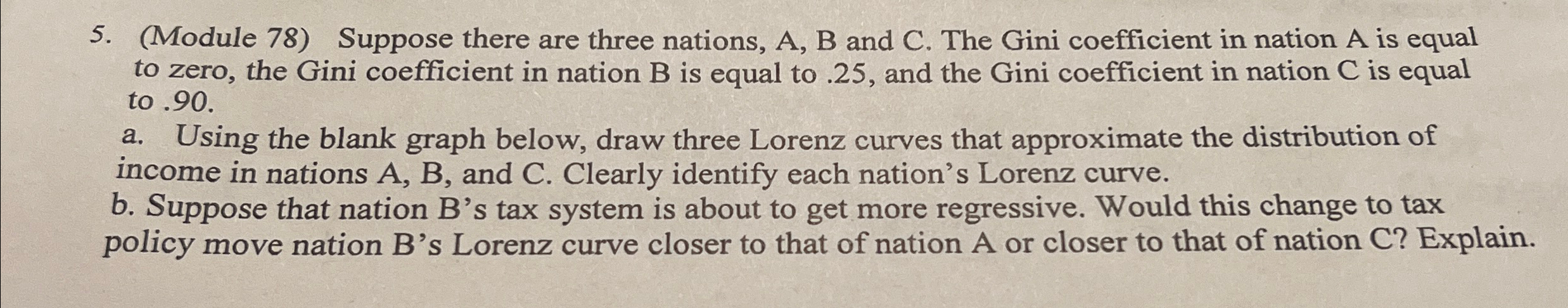 Solved (Module 78) ﻿Suppose there are three nations, A, ﻿B | Chegg.com