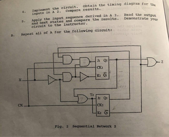 Solved Experiment 12. Sequential Logic analysis objective: | Chegg.com