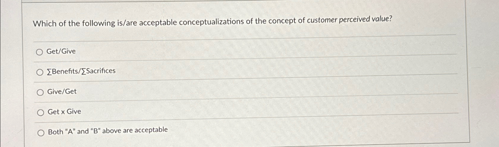Solved Which of the following is/are acceptable | Chegg.com