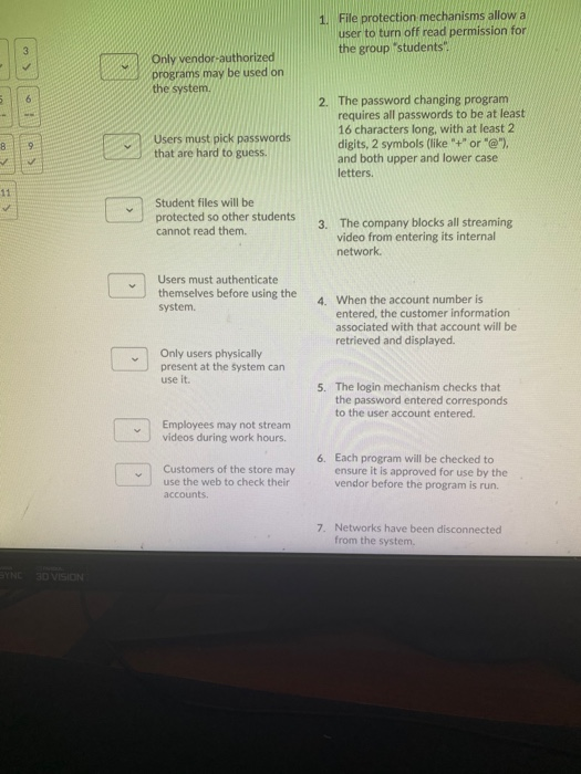 Solved 1. File protection mechanisms allow a user to turn | Chegg.com