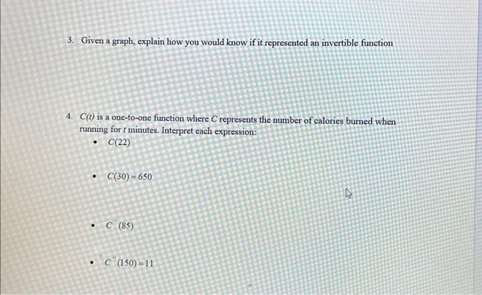 Solved Written Homework - Domain and Range \& Inverse | Chegg.com