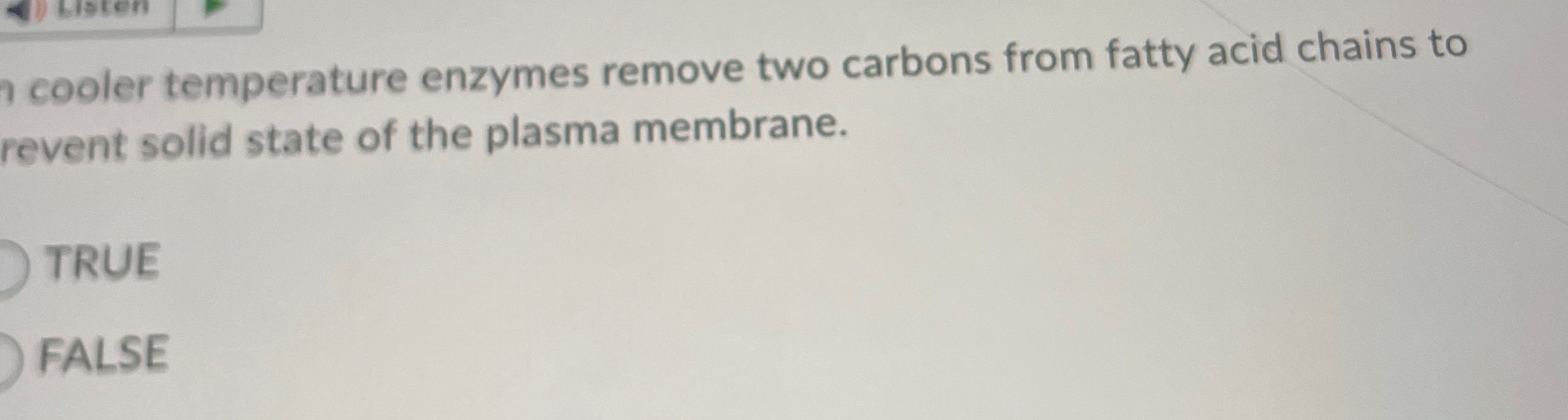 Solved cooler temperature enzymes remove two carbons from | Chegg.com