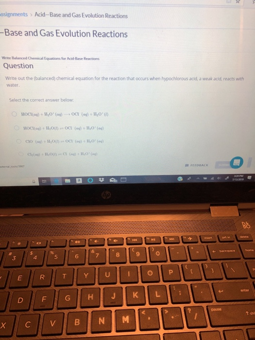 Solved assignments > Acid-Base and Gas Evolution Reactions | Chegg.com