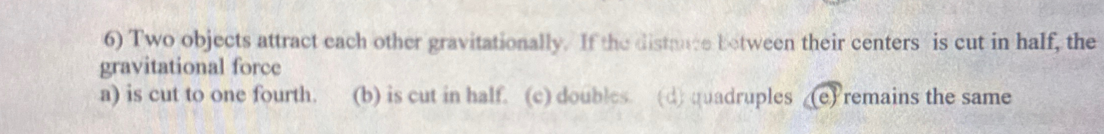 Solved Two Objects Attract Each Other Gravitationally If