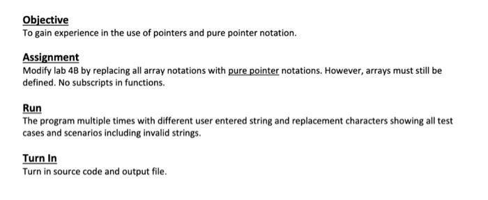 Solved Write Code In C Do Not Use Any Str Functions Only