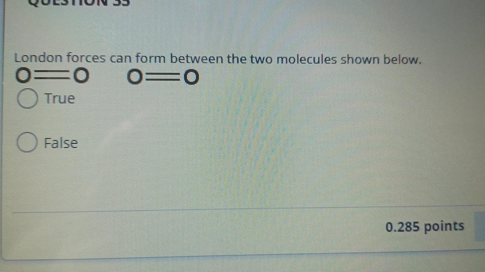 Solved Hydrogen bonds can form between the two molecules | Chegg.com