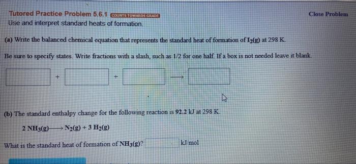 Solved Close Problems Tutored Practice Problem 5.6.1 COURTS | Chegg.com