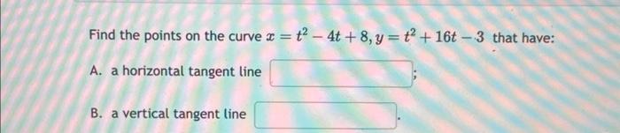 Solved Use the parametric equations of an ellipse, | Chegg.com