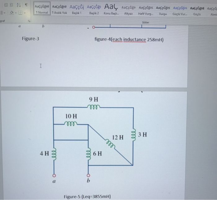 Solved Calculate equivalent inductance values from a to b in | Chegg.com