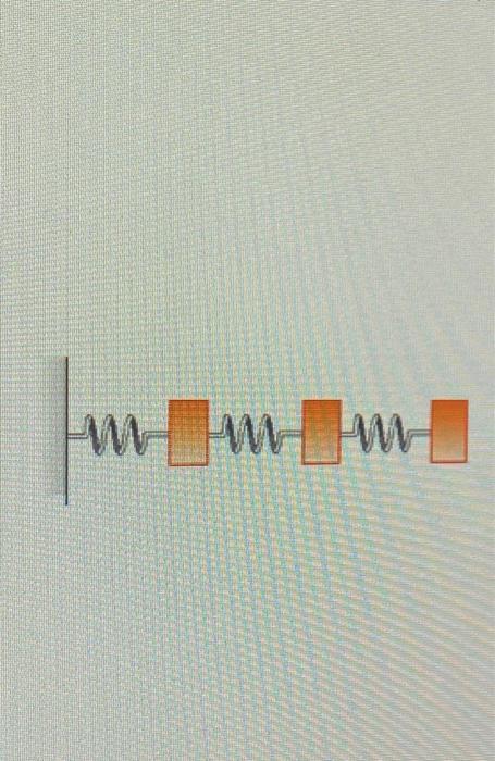 Solved -ur un- unHow long is the bottom spring when hanging | Chegg.com