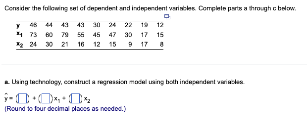 Solved Consider the following set of dependent and | Chegg.com