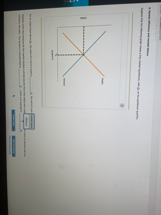 Solved ECO201 Homework (Ch 07) 9. Market efficiency and | Chegg.com