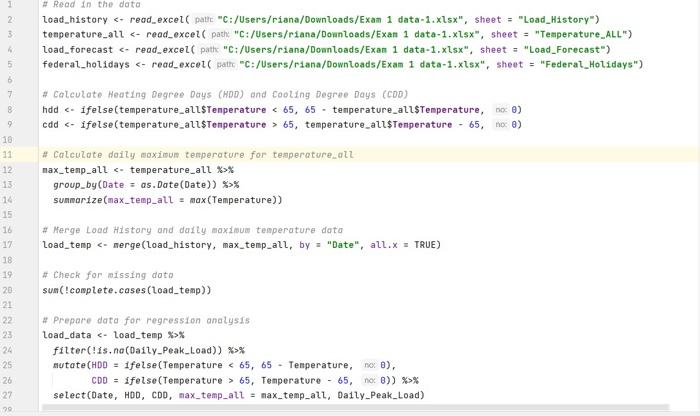 Solved How to modify/fix this RStudio code so that in the | Chegg.com