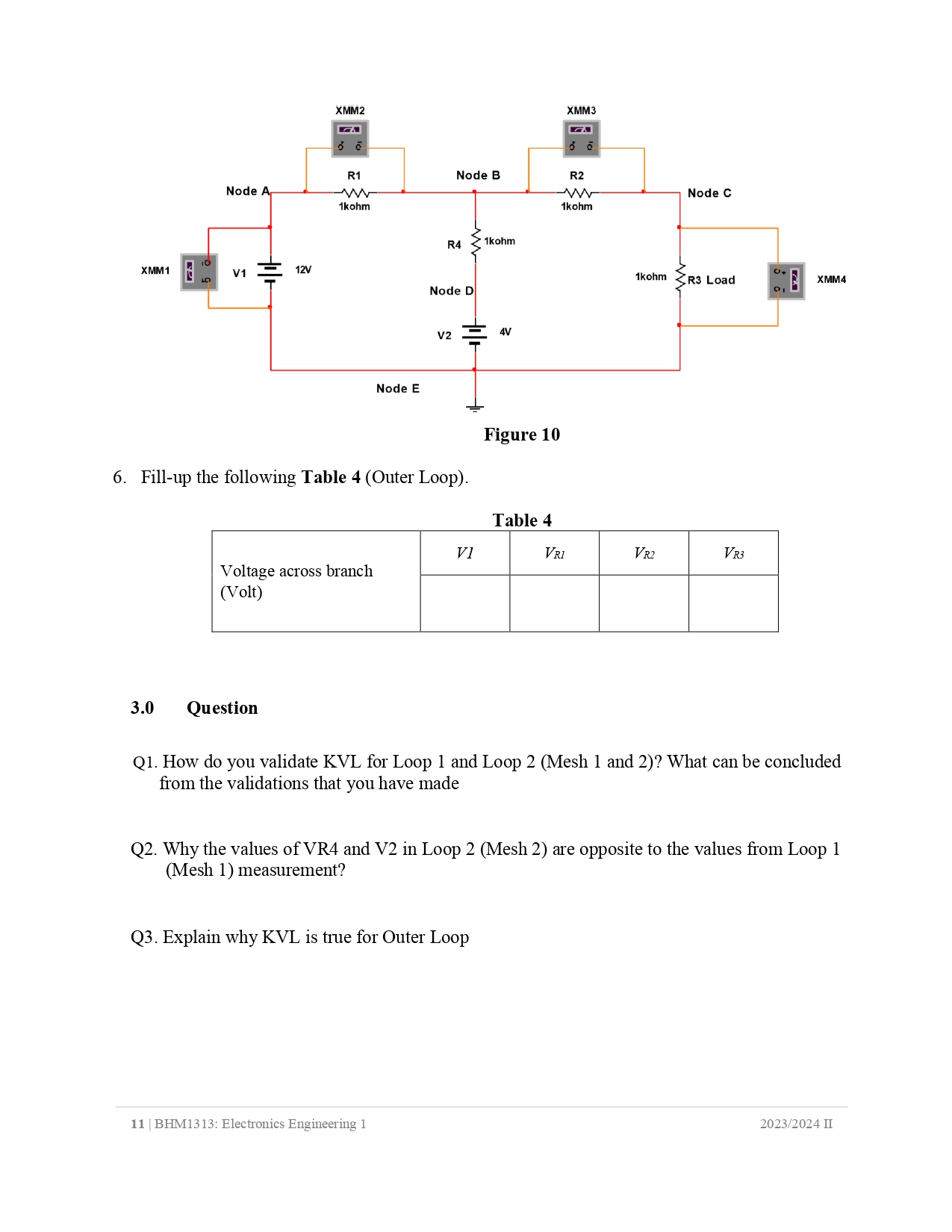 Solved Niguic ivFill-up the following Table 4 (Outer | Chegg.com