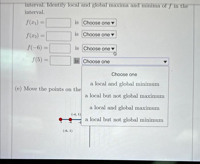 Solved Given the function f(x)=x3−3x2−24x+11 over the | Chegg.com