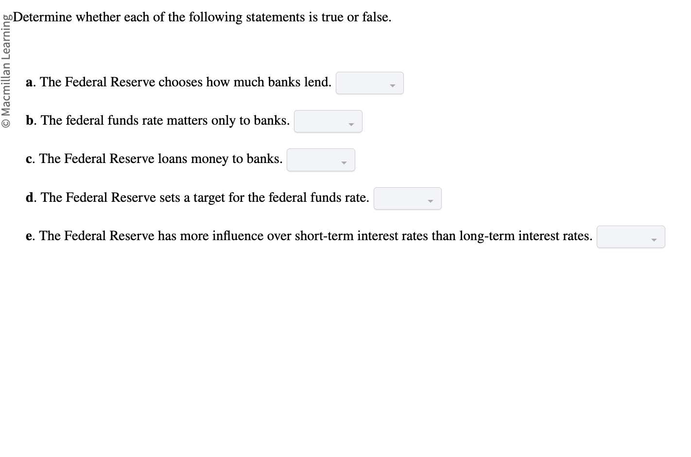 Solved oDetermine whether each of the following statements | Chegg.com