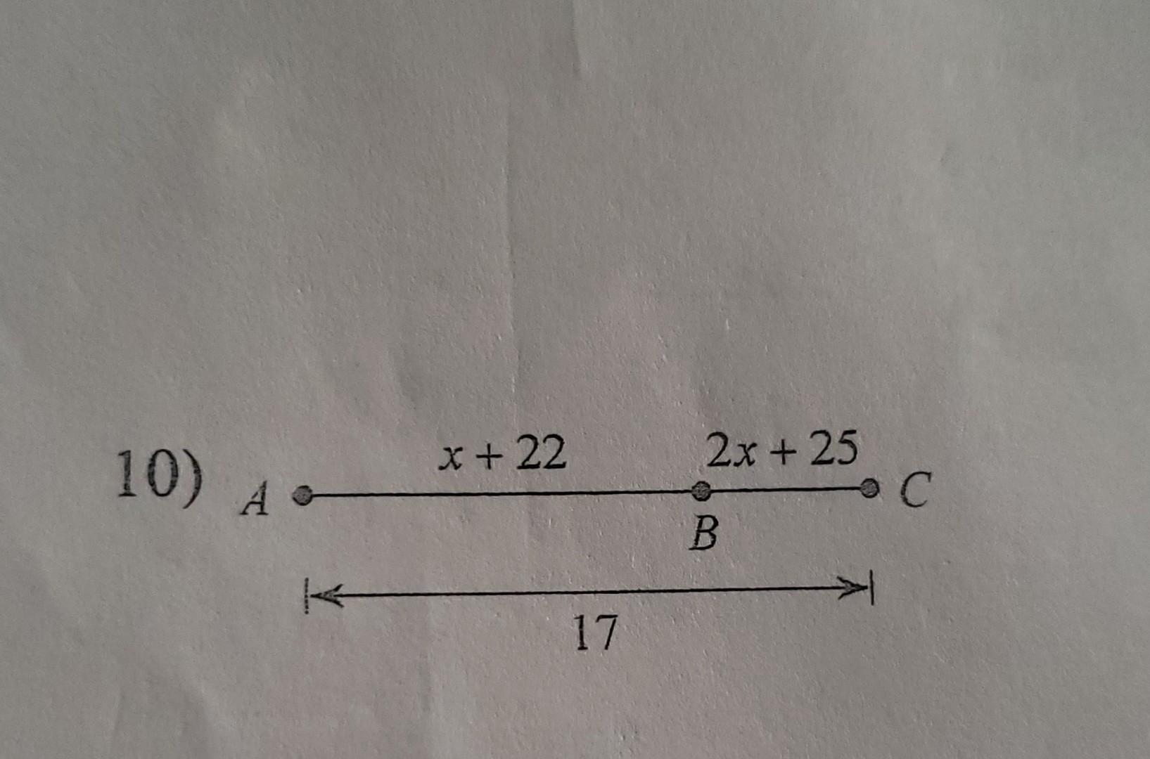 Solved Can you please help me to find the length indicated? | Chegg.com