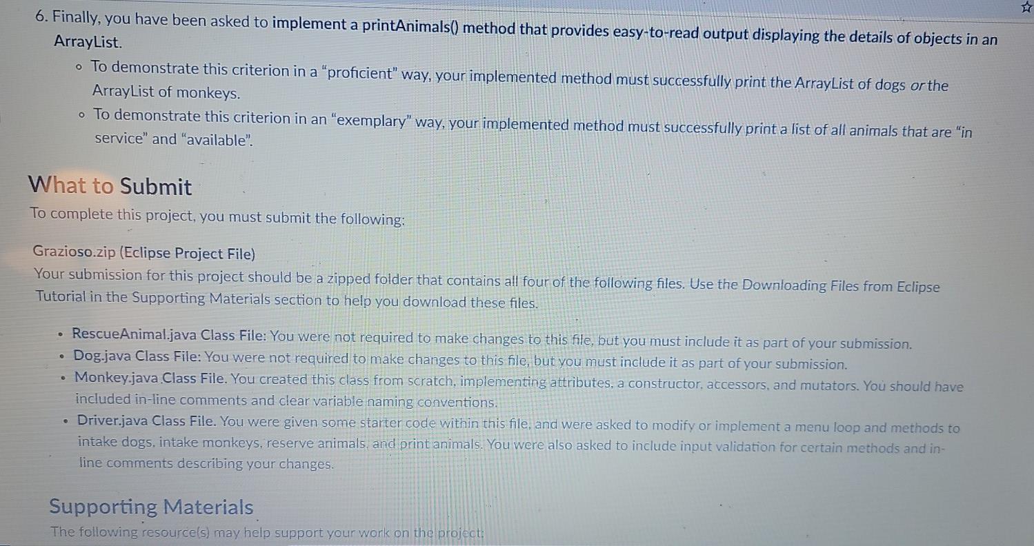 Solved Competencies In this project, you will demonstrate | Chegg.com