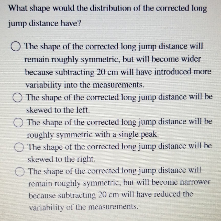 Solved A member of a track team was practicing the long jump | Chegg.com