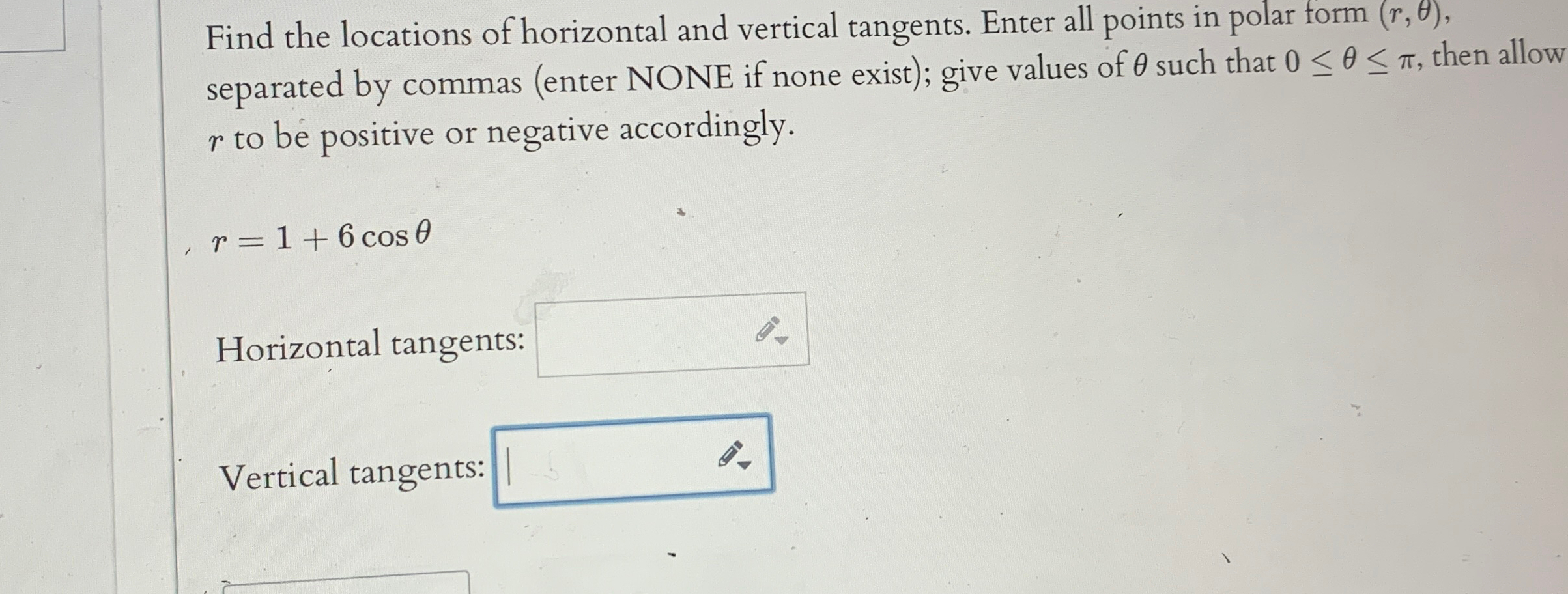 Solved Find the locations of horizontal and vertical | Chegg.com