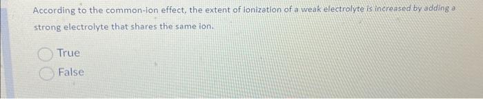 Solved Buffers are solutions of weak conjugate acids and | Chegg.com