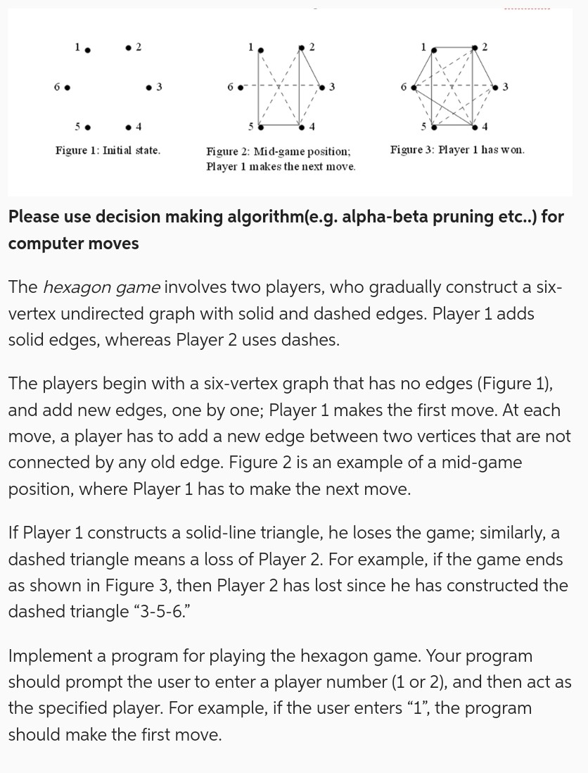 Solved Please use decision making algorithm(e.g. alpha-beta | Chegg.com Solved Please use decision making algorithm(e.g. alpha-beta | Chegg.com