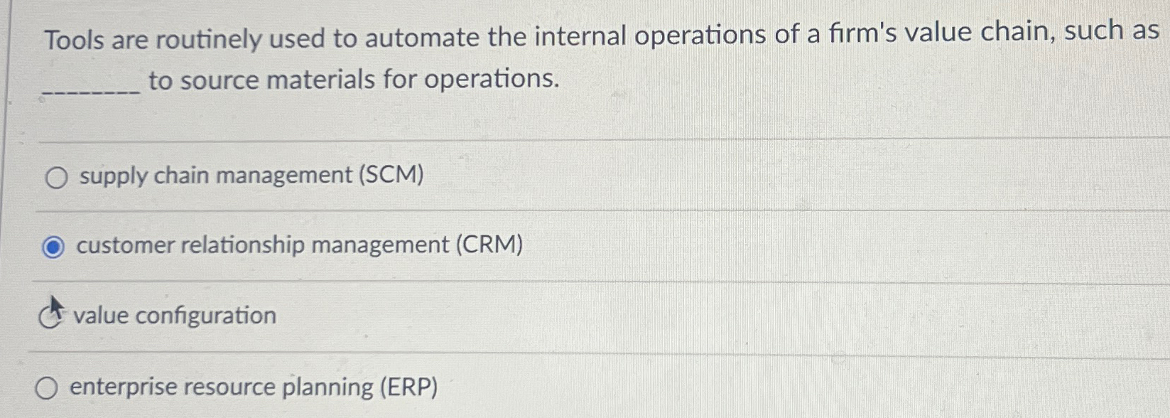 Solved Tools are routinely used to automate the internal | Chegg.com