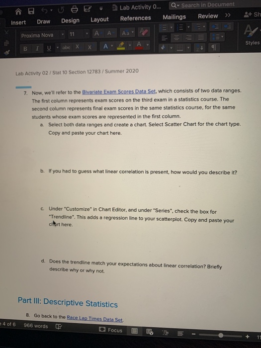 - File Edit View Insert Format Data Tools Add Part I: | Chegg.com