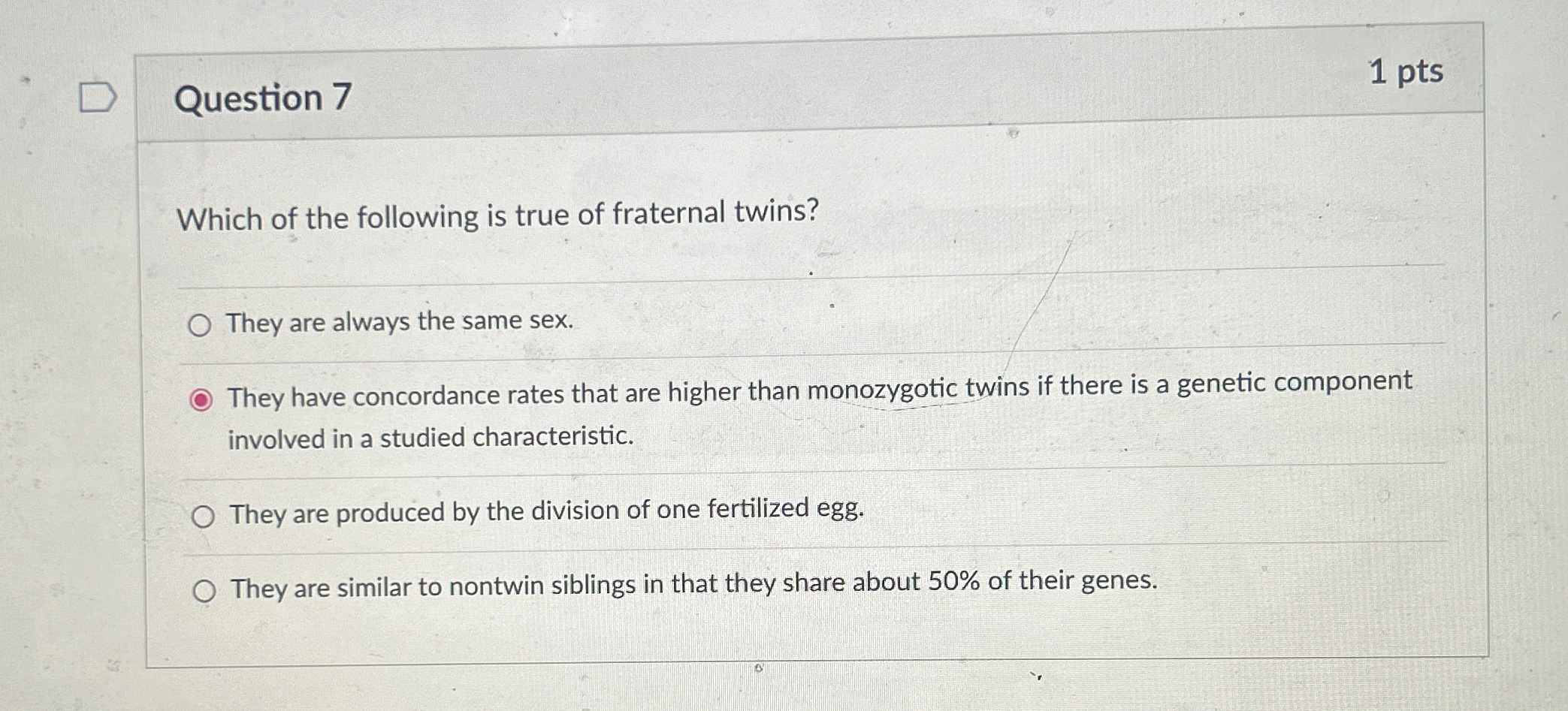 Solved Question 71 ﻿ptsWhich of the following is true of | Chegg.com
