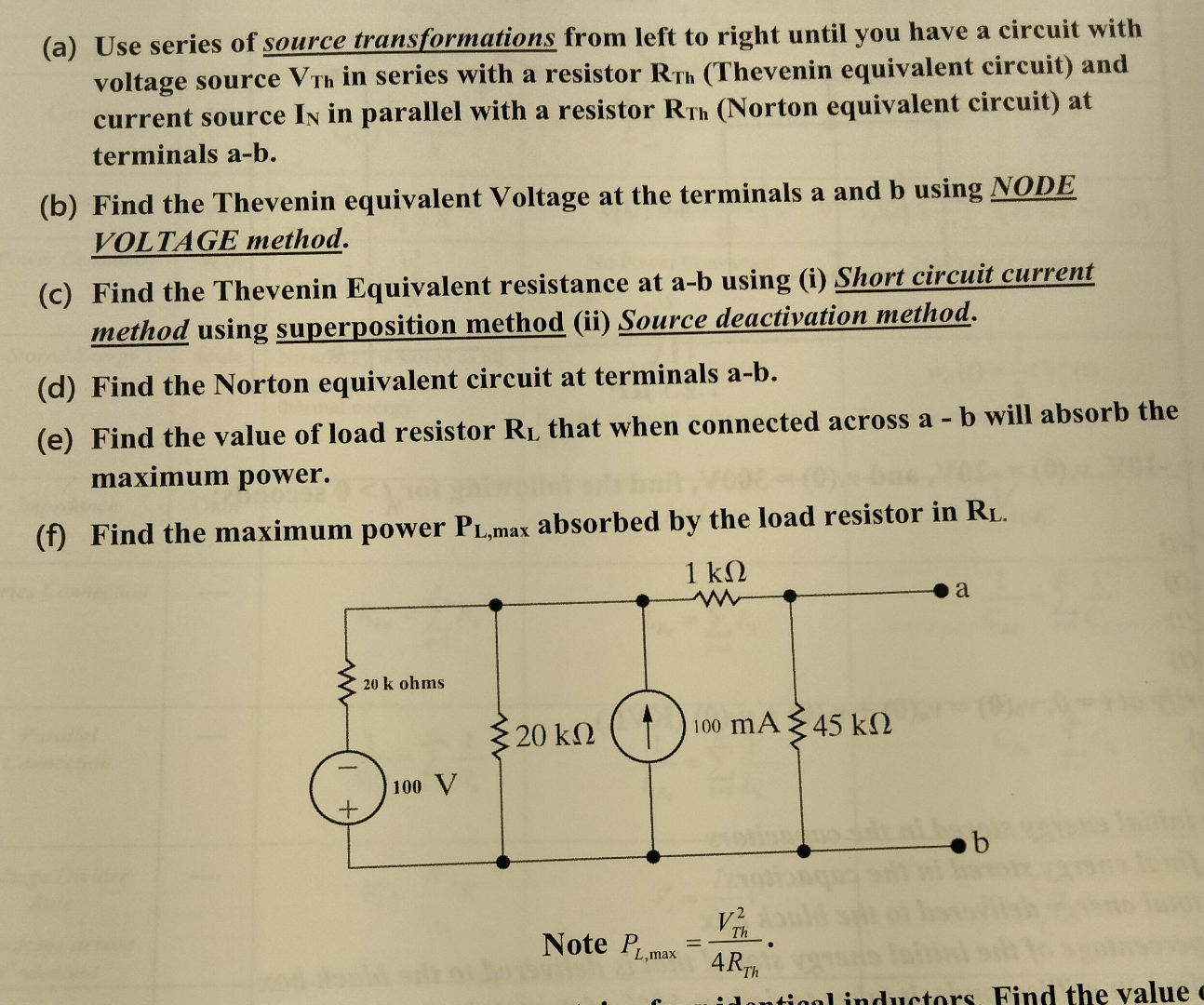 Solved (a) ﻿Use series of source transformations from left | Chegg.com